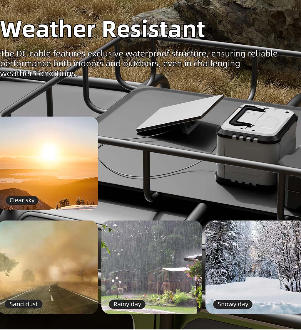 Starlink Mini DC to DC Power Cable - 2M/5M - Waterproof Outdoor ...