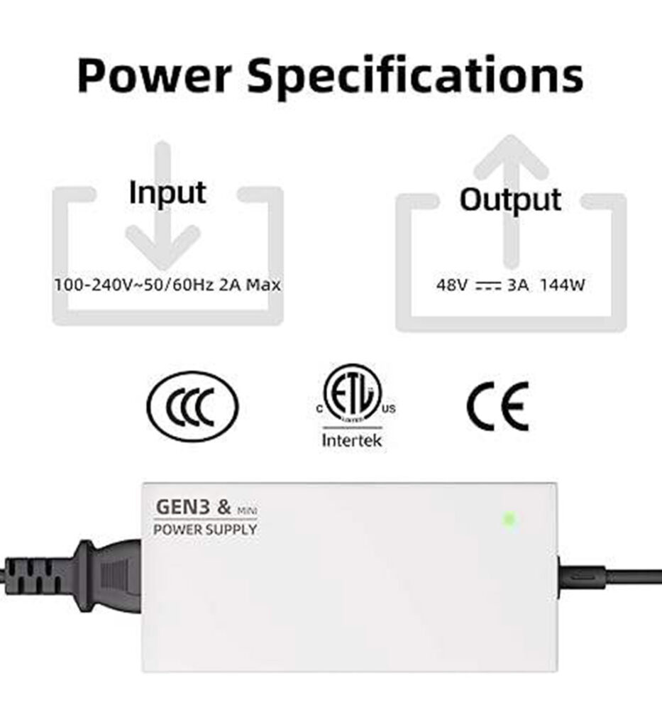 Starlink Gen 3 and Mini Power Supply - Replacement Unit - Air Vision ...