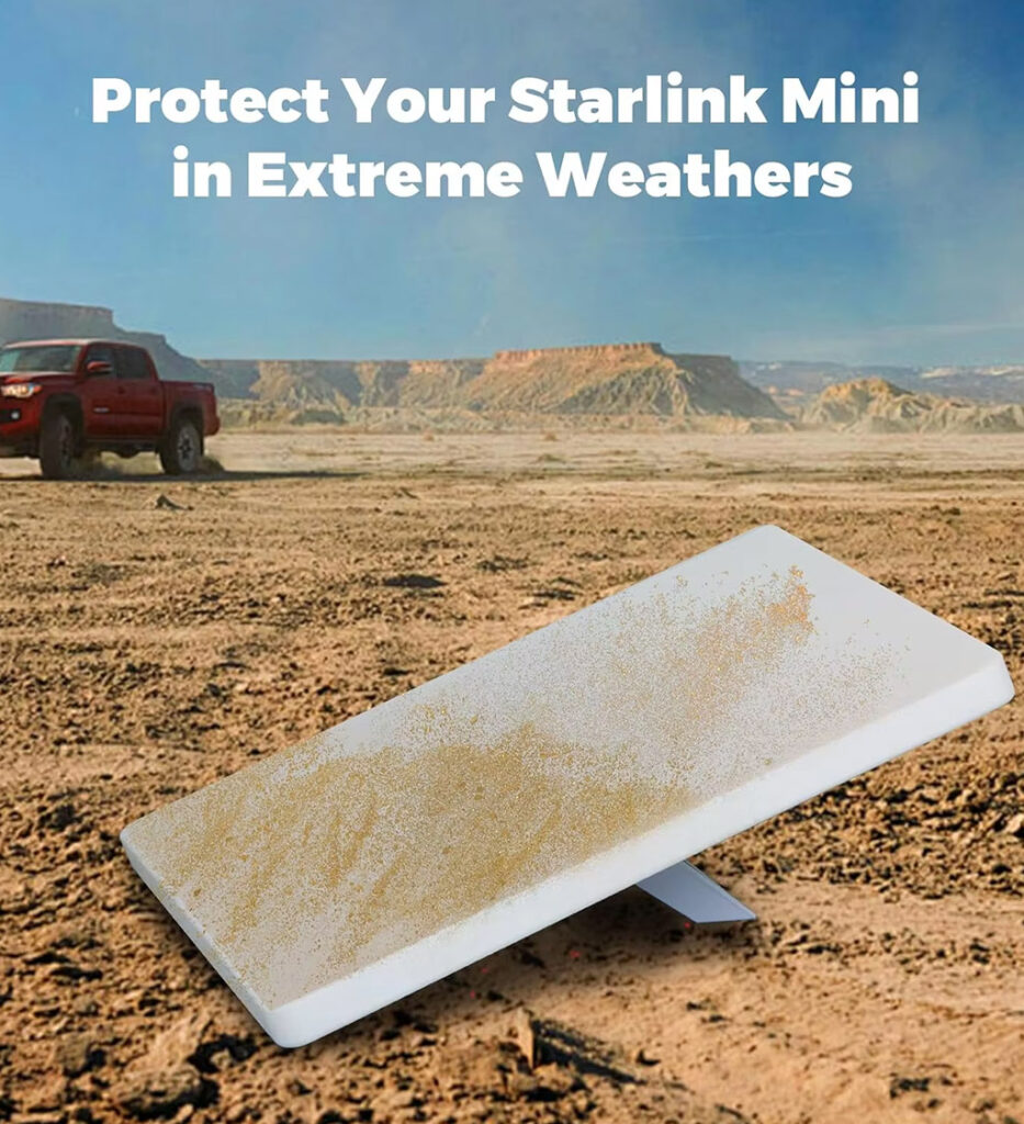 Starlink Mini Silicon Protective Cover - Weather Resistant - Air Vision ...