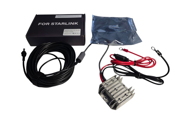 Starlink Mini Step-Up Converter with Direct to Battery Ring Terminal ...