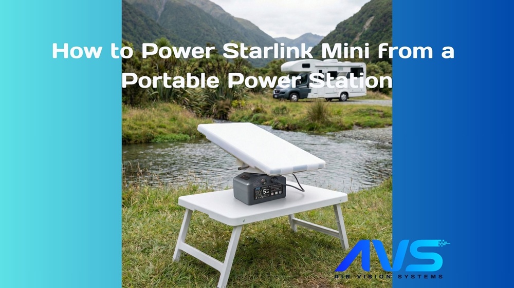 How to Power Starlink Mini from a Portable Power Station